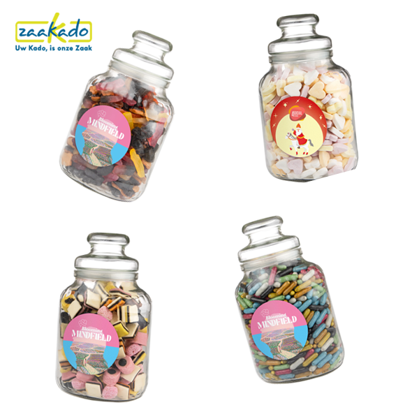 Lekker relatiegeschenk: snoeppot met uw logo! - ZaaKado BV